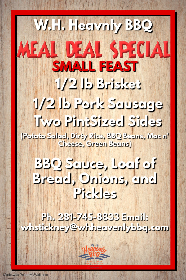 Small Feast – W.H. Heavenly BBQ